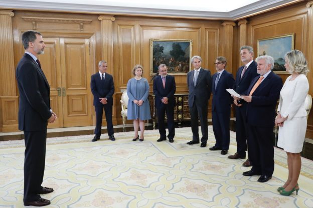 The Manuel Broseta Foundation presents its gold medal to Felipe VI ...