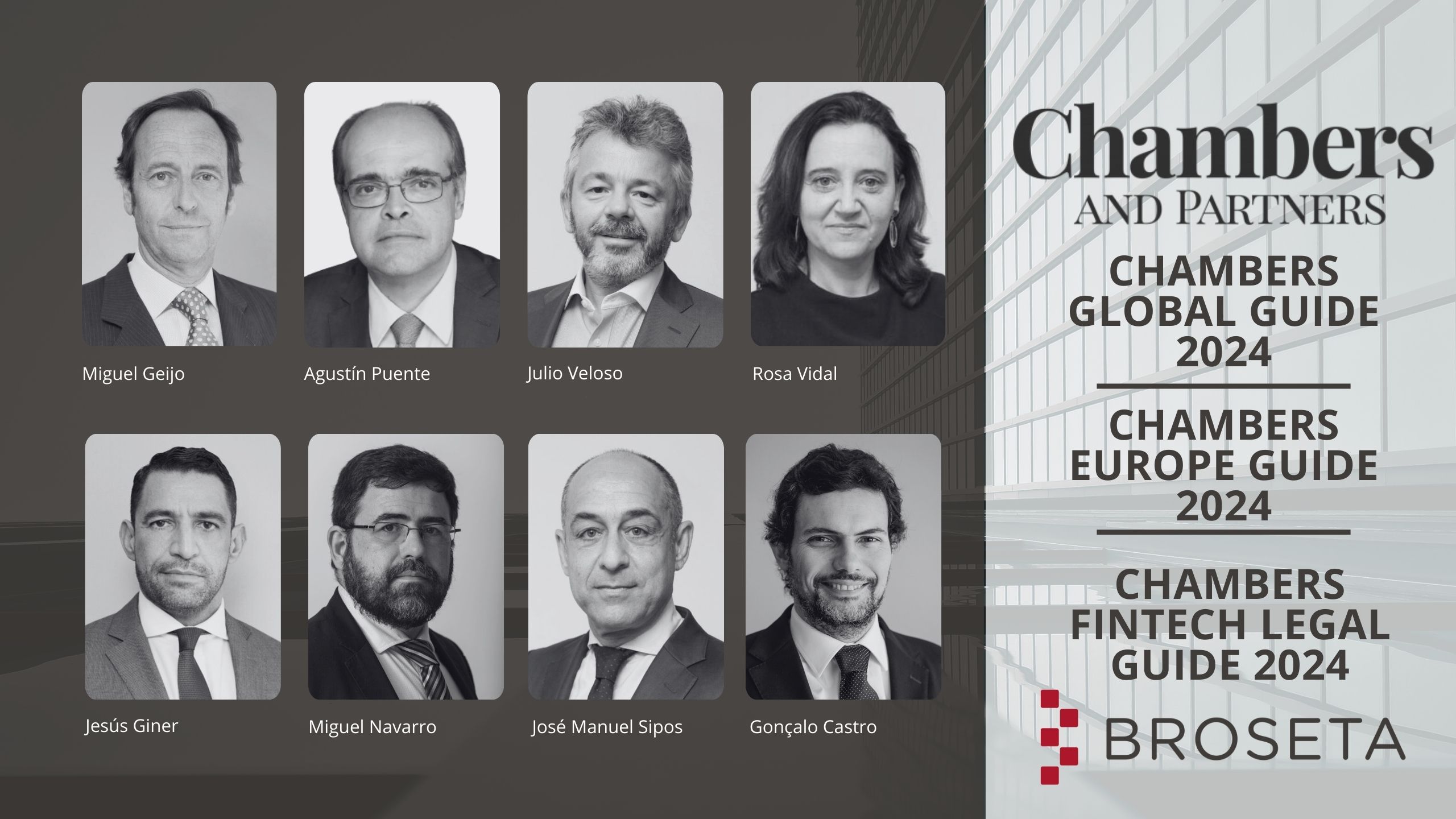 BROSETA foi distinguida na Edição de 2024 do prestigiado diretório ...