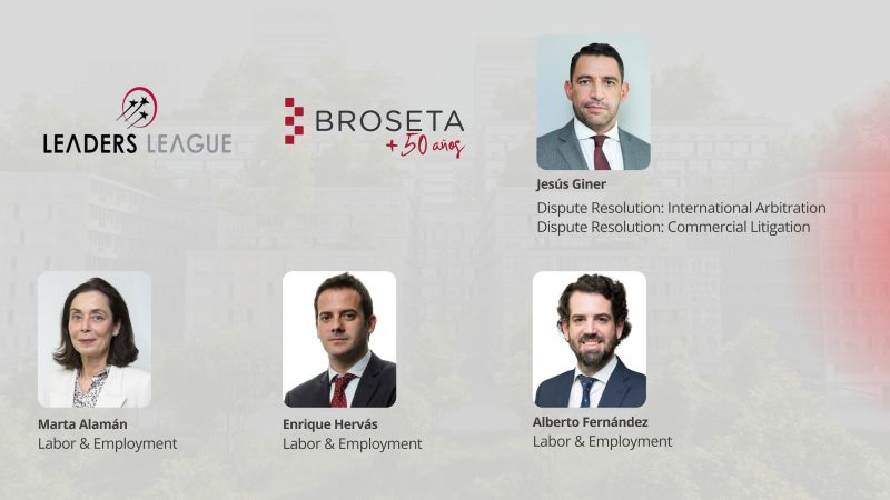 Leaders League reconoce el desempeño de la Firma - Broseta