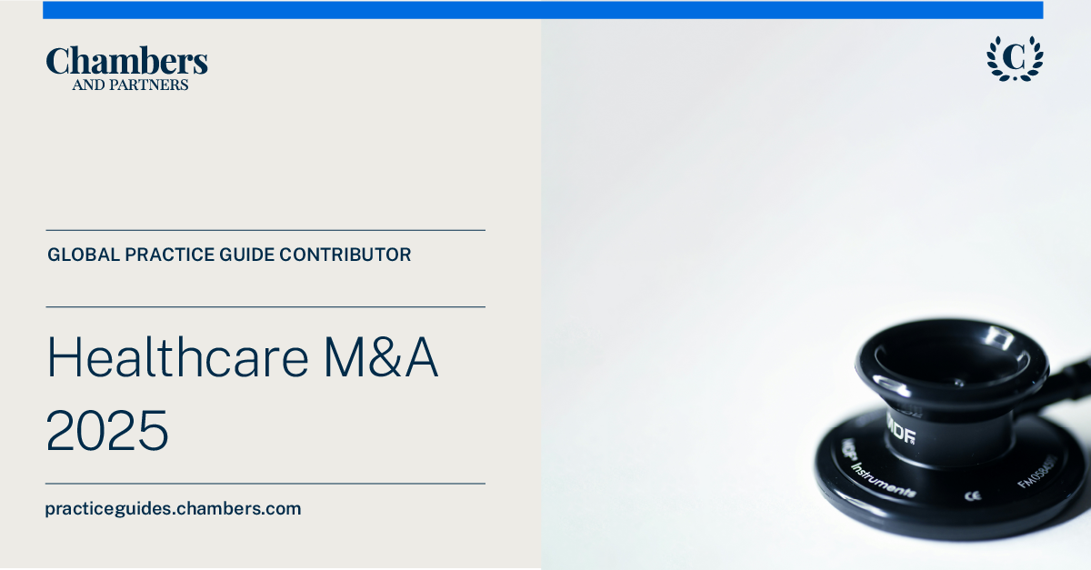 BROSETA participa en la guía 'Healthcare M&A 2025 Global Practice Guide ...